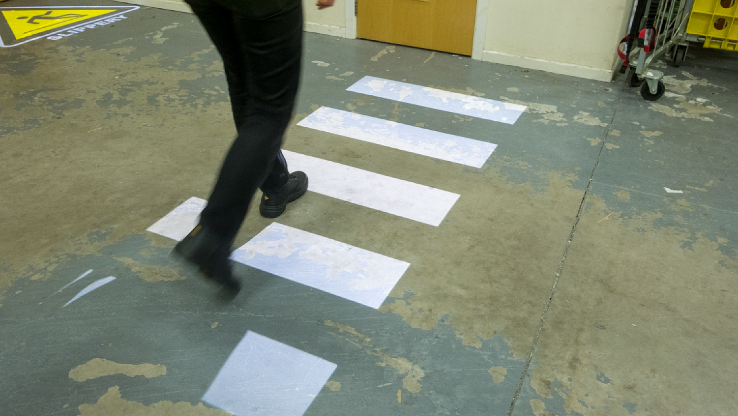 Projected Safety Signage Systems – Projected Image