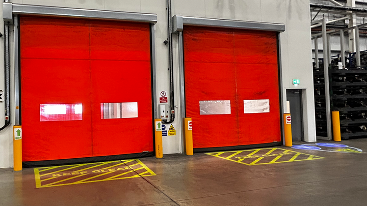 Projected Safety Signage Systems – Projected Image