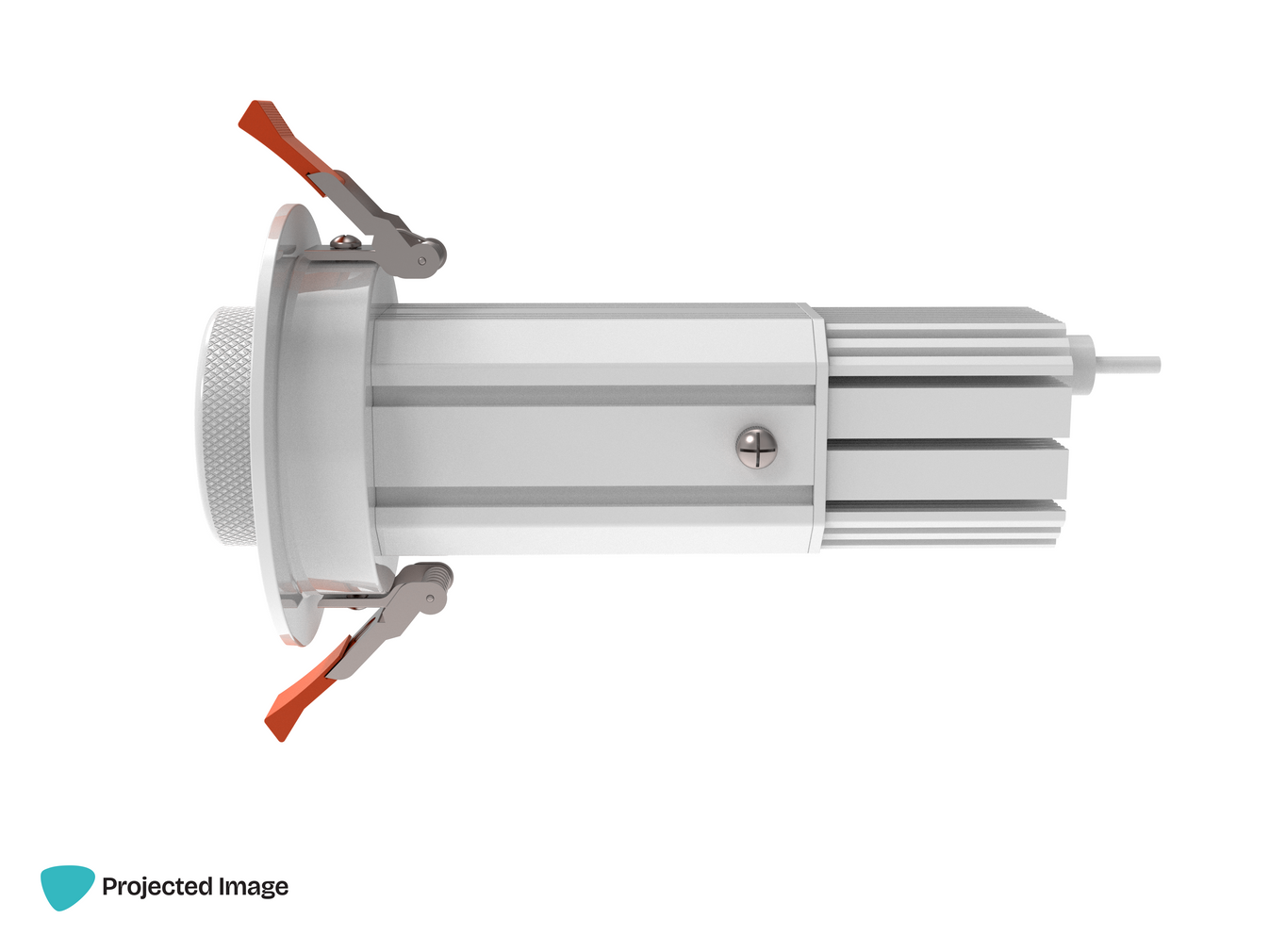 Projected Image 20 Watt LED Recess Mounted Gobo Projector