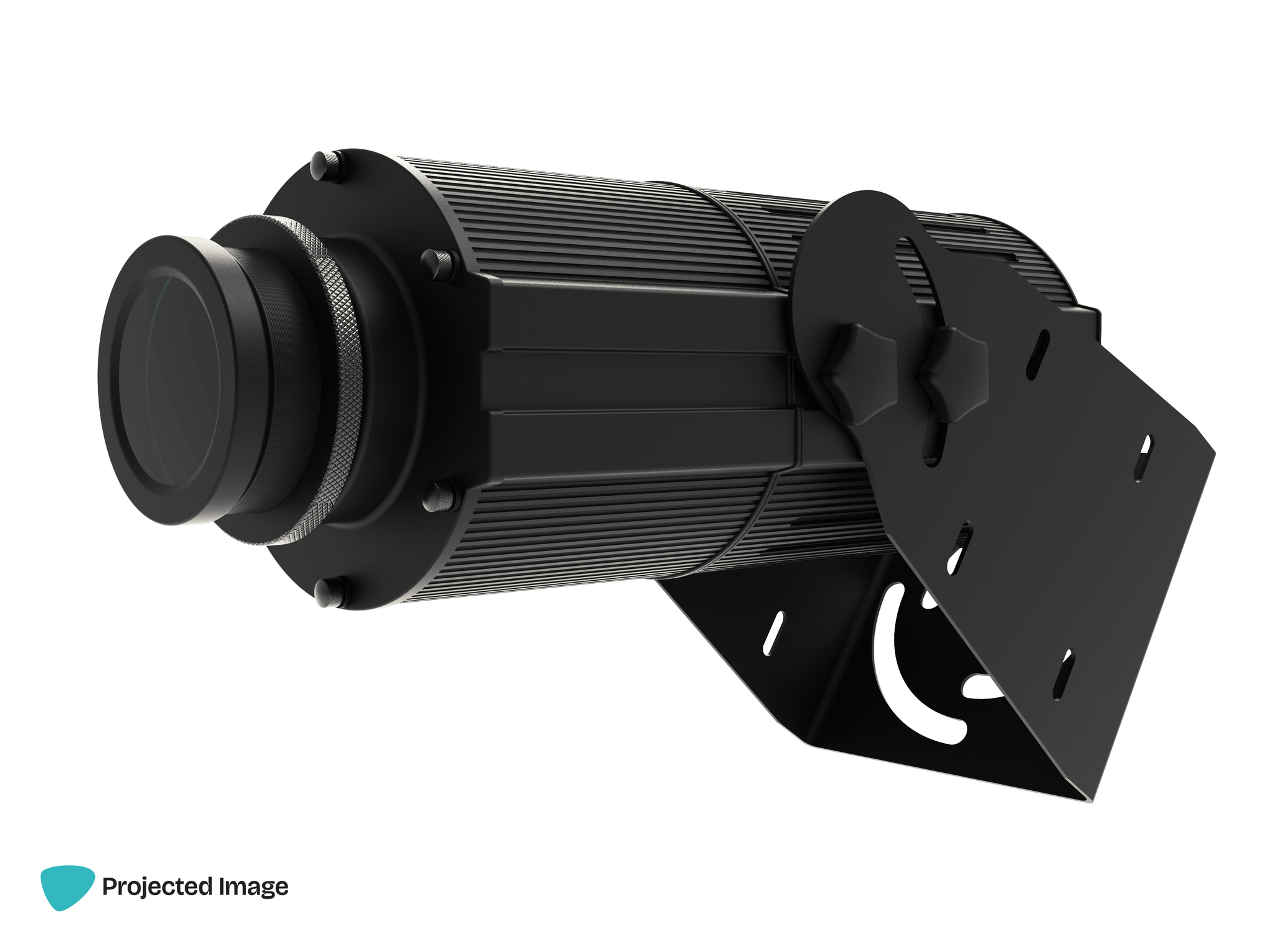 200 Watt LED Weatherproof Gobo Projector | Projected Image