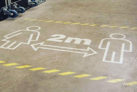 Projected Safety Signage Systems – Projected Image