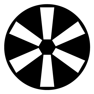 Fanning Gobo | Shape Gobos | Projected Image